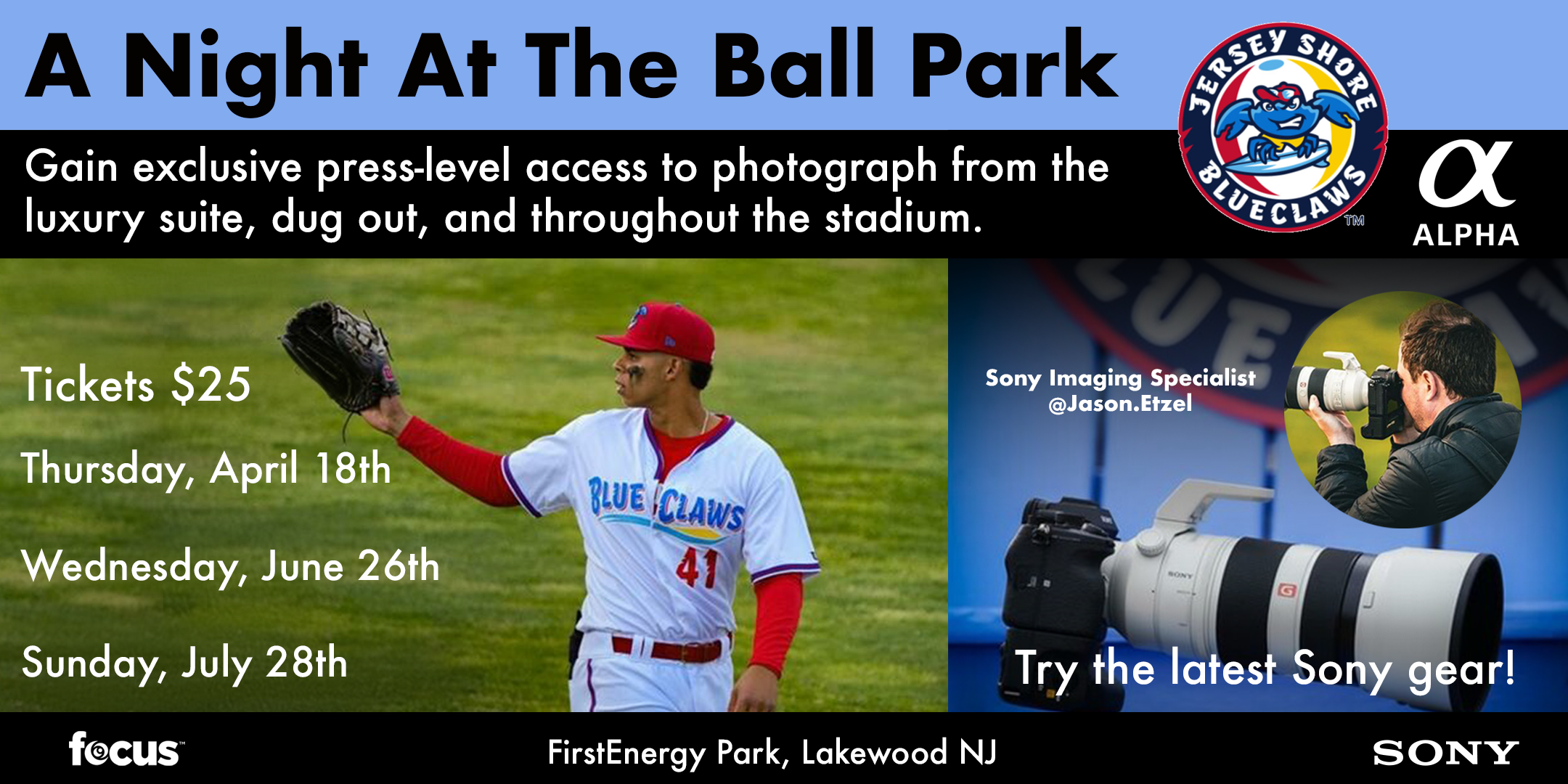A Night At The Ballpark Game 3 | Focus Camera & Sony - Focus Camera